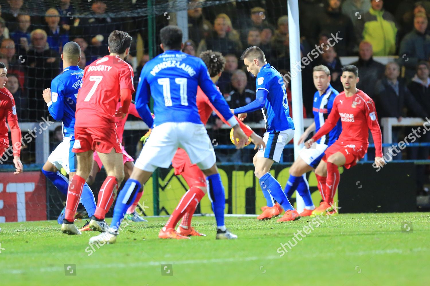 Goal Matty Lund Scores Rochdale 20 Editorial Stock Photo - Stock Image ...