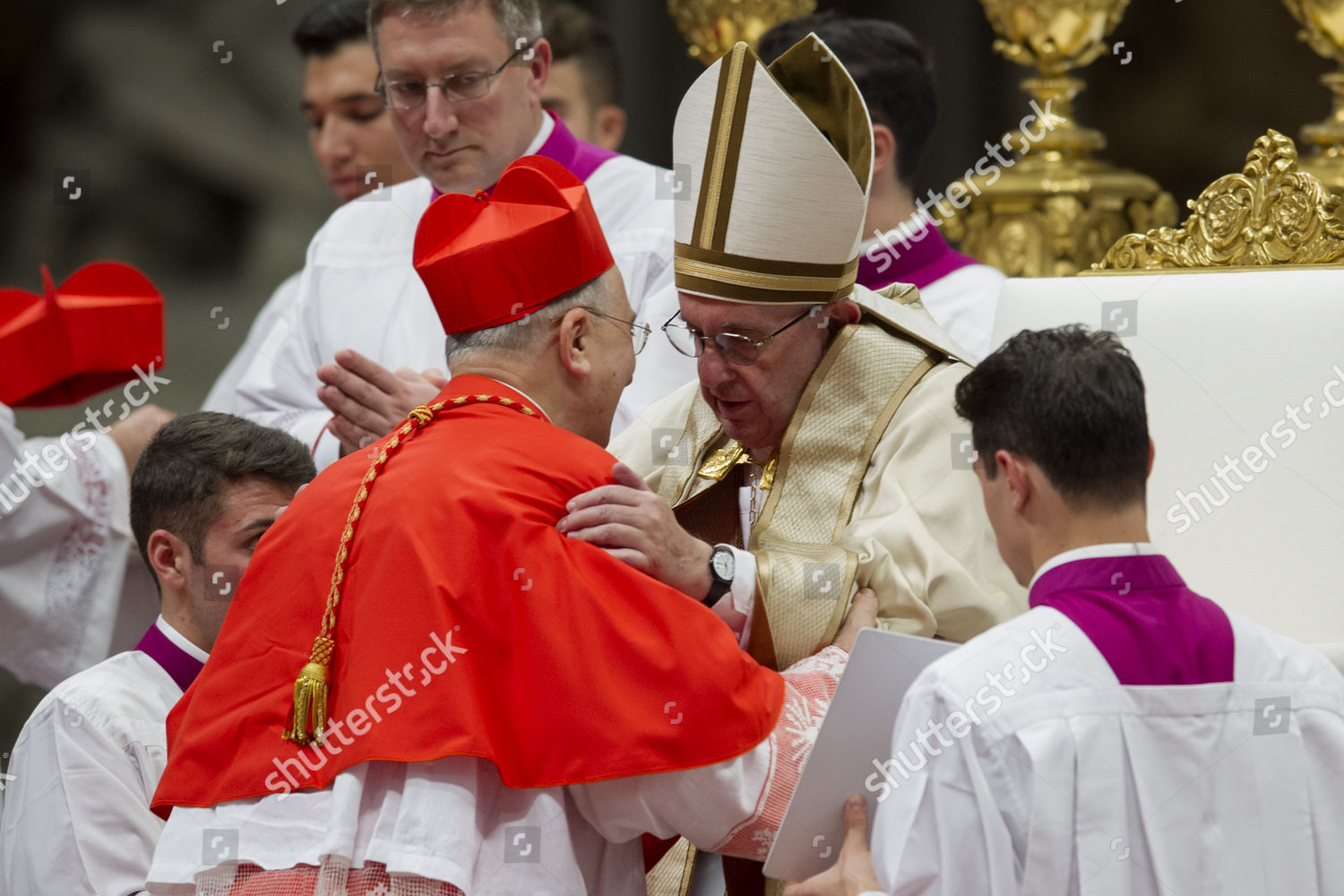 Mario Zenari Pope Francis Editorial Stock Photo - Stock Image ...