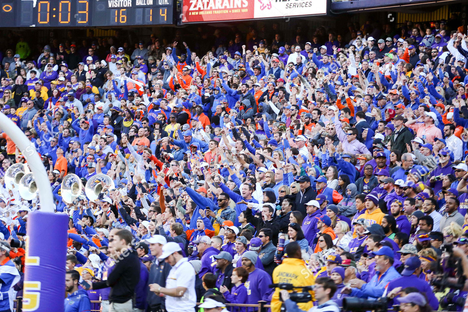 Florida Gators Fans Show Emotion After Editorial Stock Photo - Stock ...