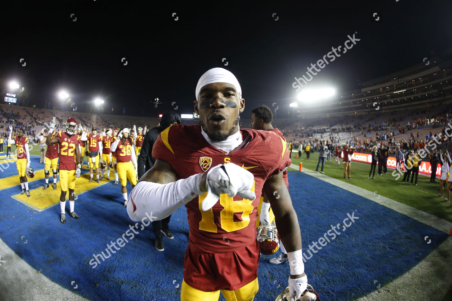 Usc Trojans Linebacker Quinton Powell 18 Editorial Stock Photo - Stock ...