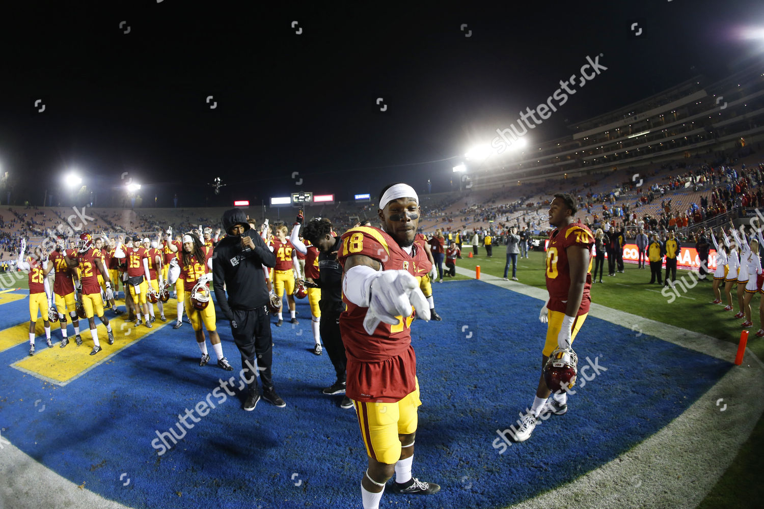 Usc Trojans Linebacker Quinton Powell 18 Editorial Stock Photo - Stock ...