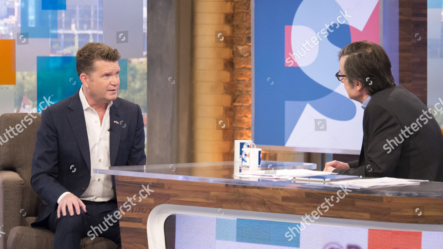 Matthew Barzun Robert Peston Editorial Stock Photo - Stock Image ...