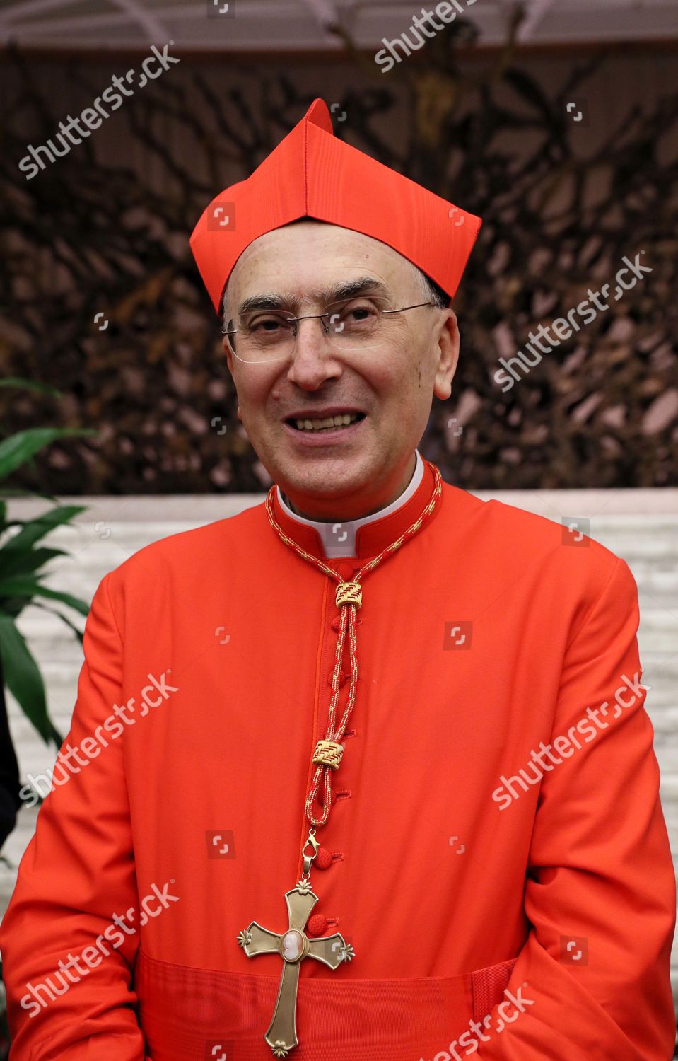 Cardinal Mario Zenari Archbishop Zuglio Italy Editorial Stock Photo ...