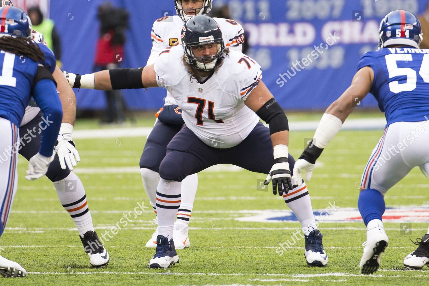 2016 Chicago Bears Offensive Lineman Nick Editorial Stock Photo - Stock Image | Shutterstock