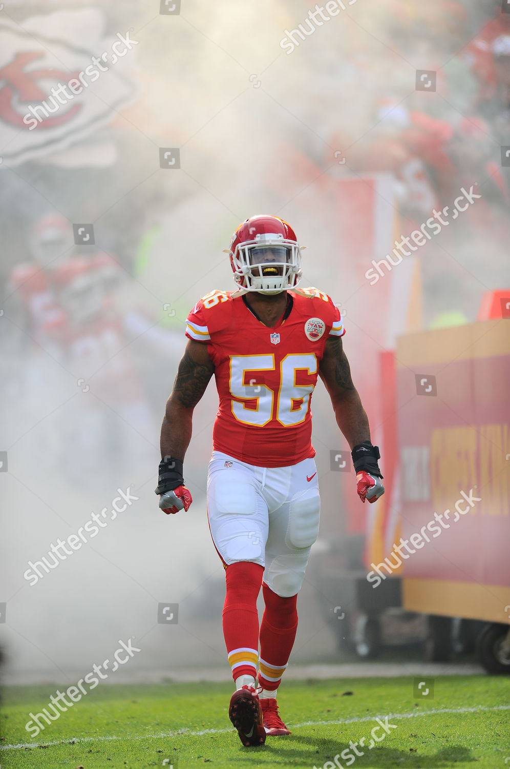 Kansas City Chiefs Inside Linebacker Derrick Editorial Stock Photo ...