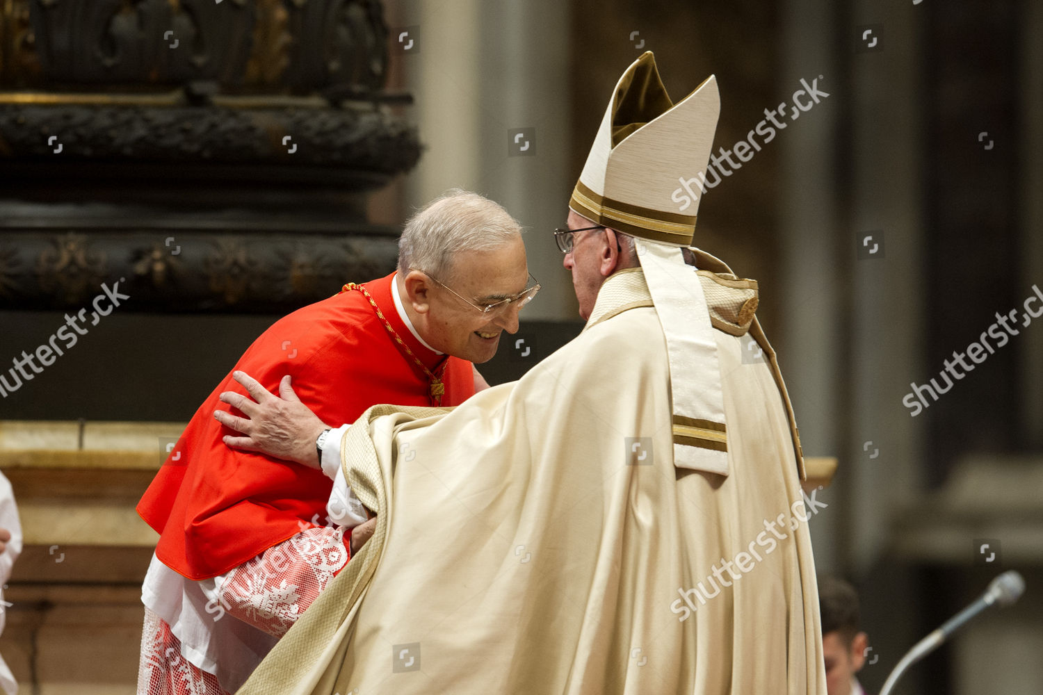 New Cardinal Leopoldo Mario Zenari Pope Editorial Stock Photo - Stock ...