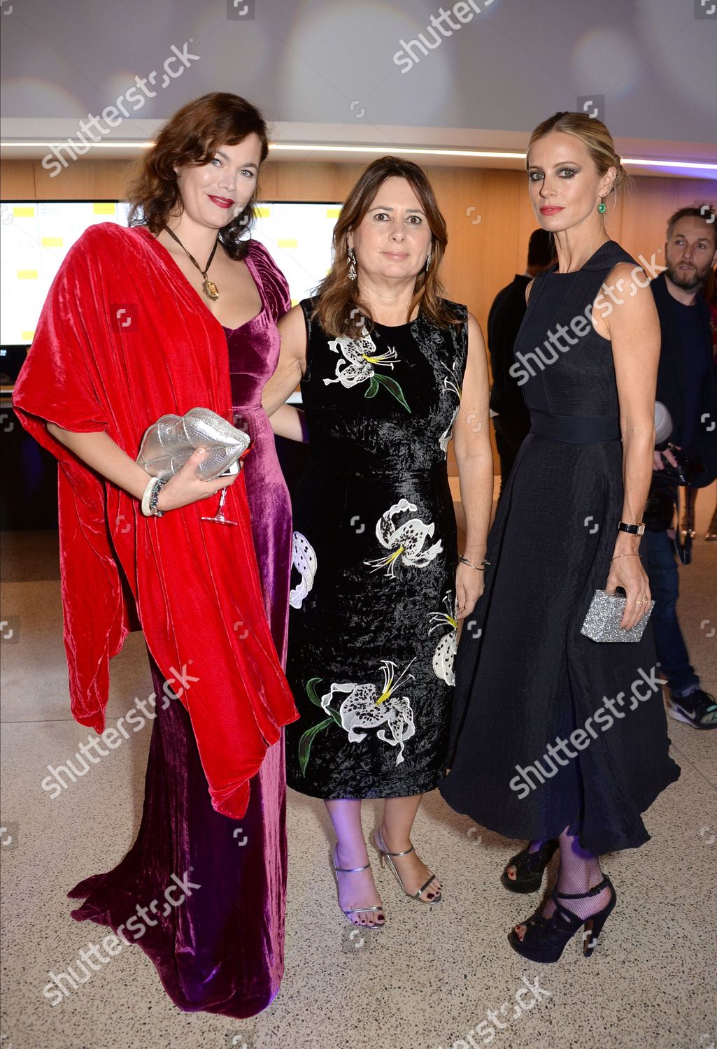 Jasmine Guinness Alexandra Shulman Laura Bailey Editorial Stock Photo ...