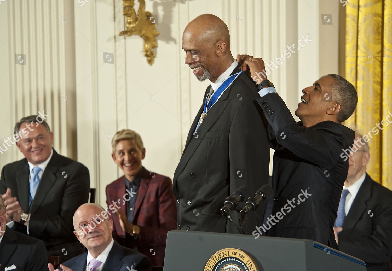 Kareem Abdul Jabbar Receives Presidential Medals Editorial Stock Photo - Stock Image | Shutterstock