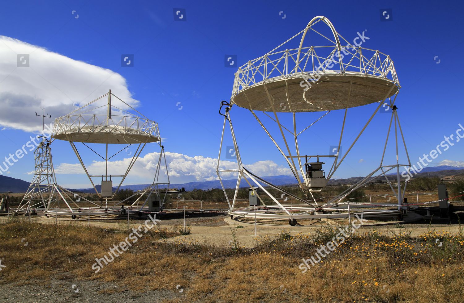 Parabolic Discs Centre Exploration Solar Energy Editorial Stock Photo ...