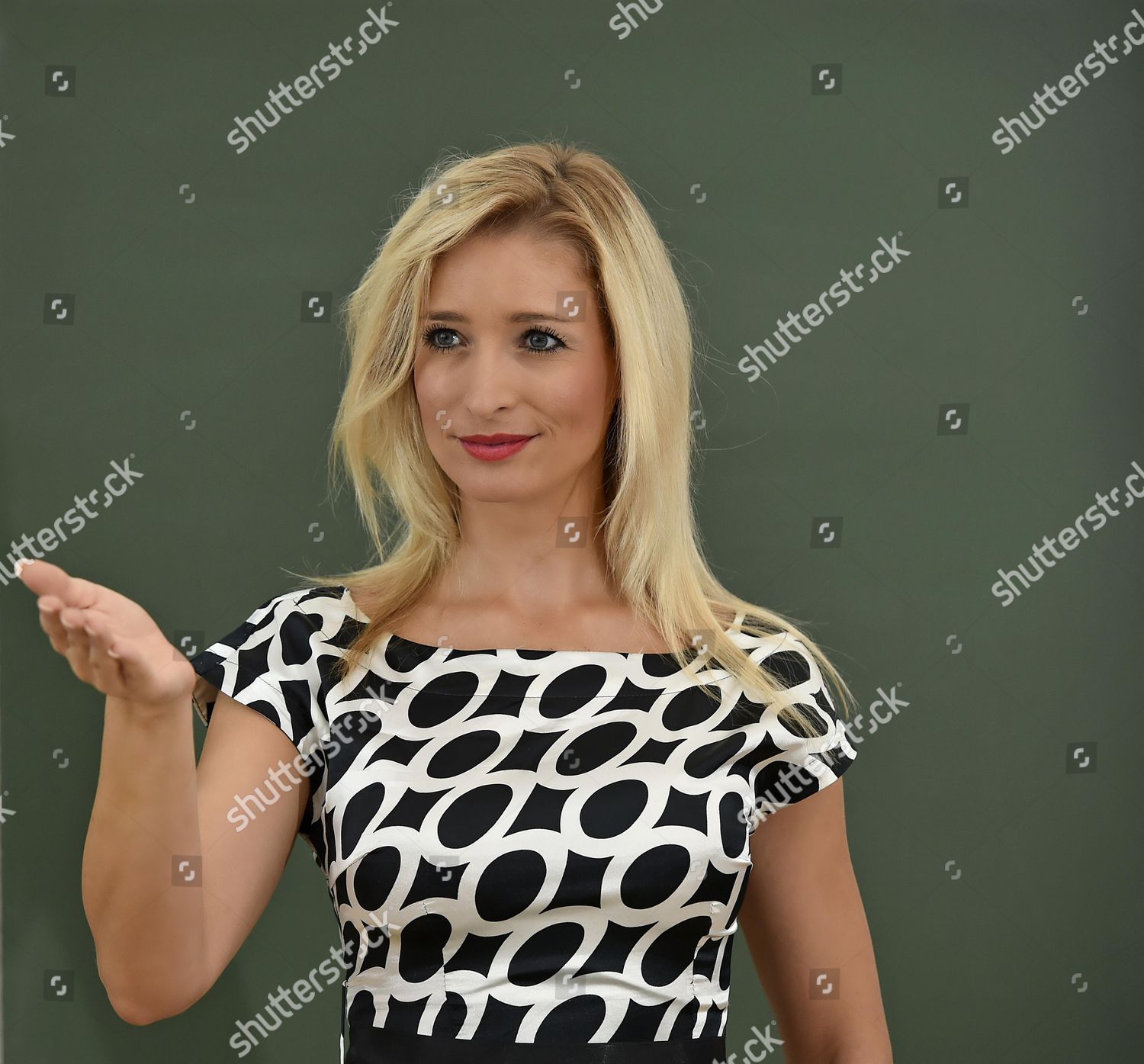 Model Released Young Female Teacher Front Editorial Stock Photo - Stock ...