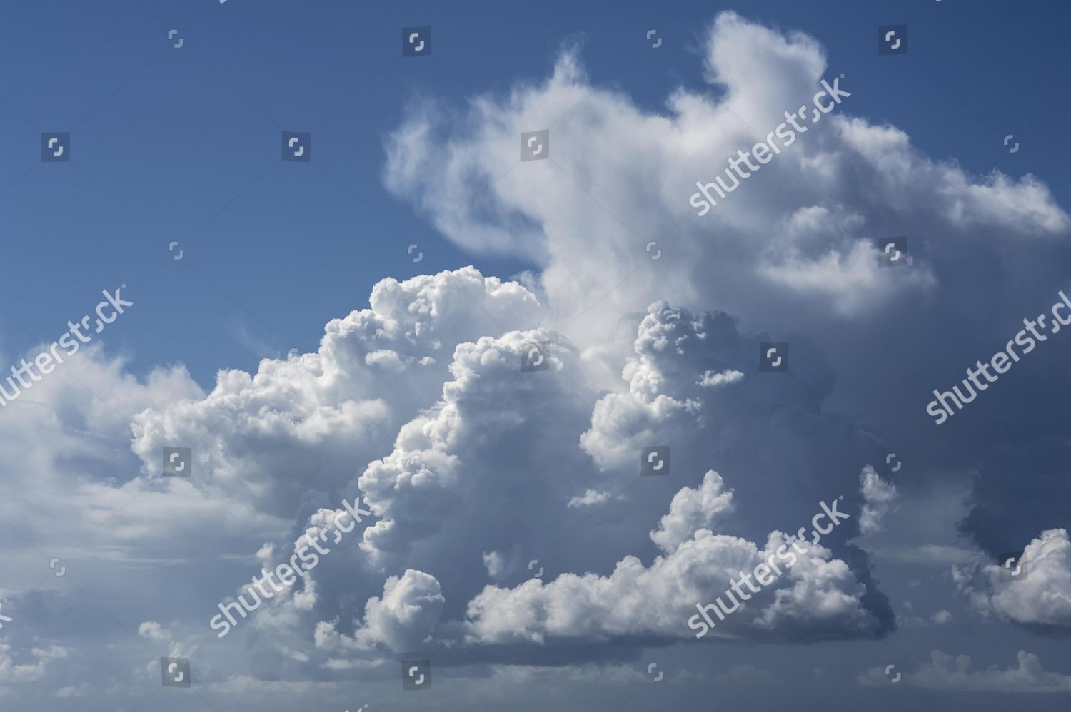 Cumulus Clouds Atlantic Coast France Editorial Stock Photo - Stock ...