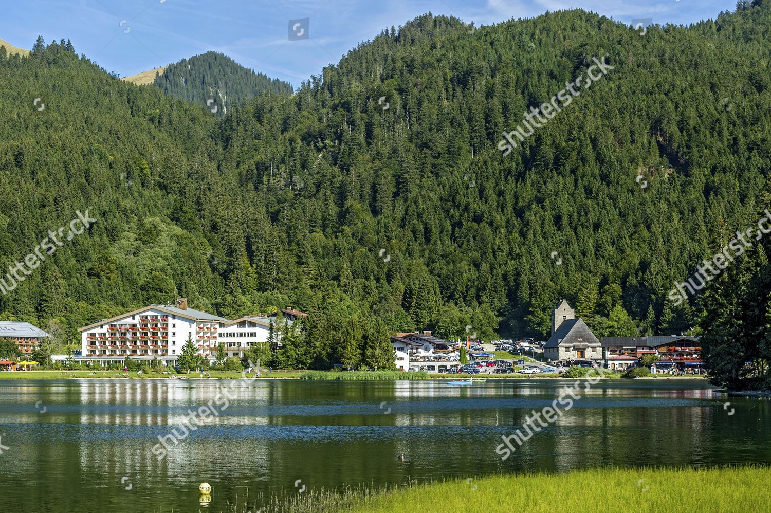 Arabella Alpenhotel Hotel Lake Town Spitzingsee Editorial Stock Photo ...
