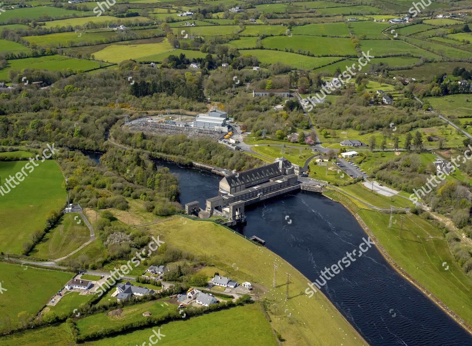 Ardnacrusha Kraftwerk Ardnacrusha Power Station County Editorial Stock ...