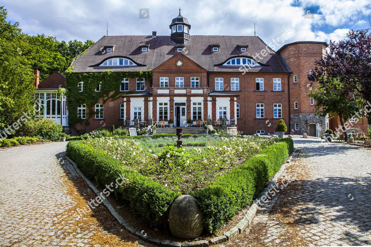 Manor House Schloss Basthorst Hotel Restaurant Editorial Stock Photo ...