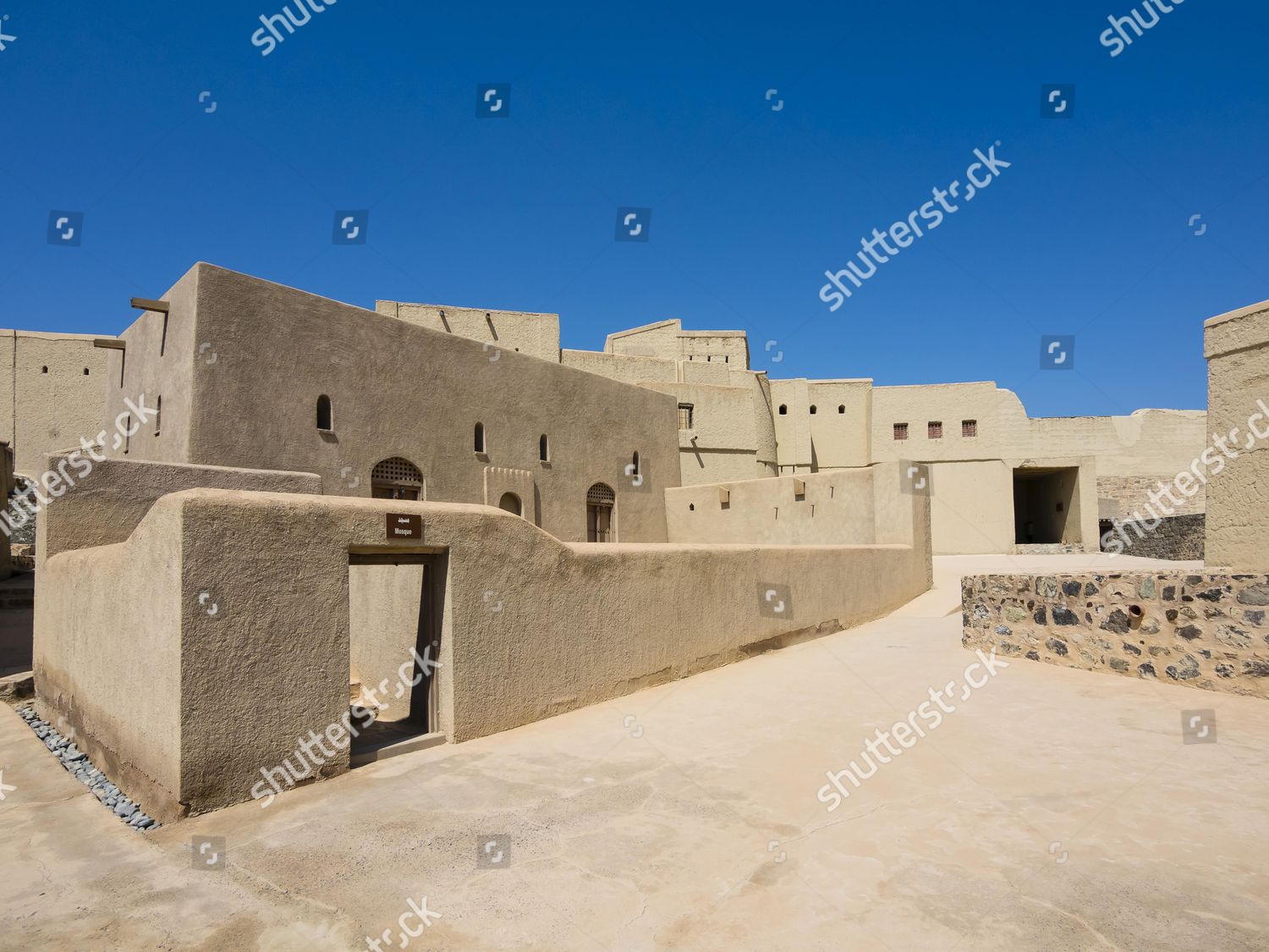 Bahla Fort Unesco World Heritage Site Editorial Stock Photo - Stock ...