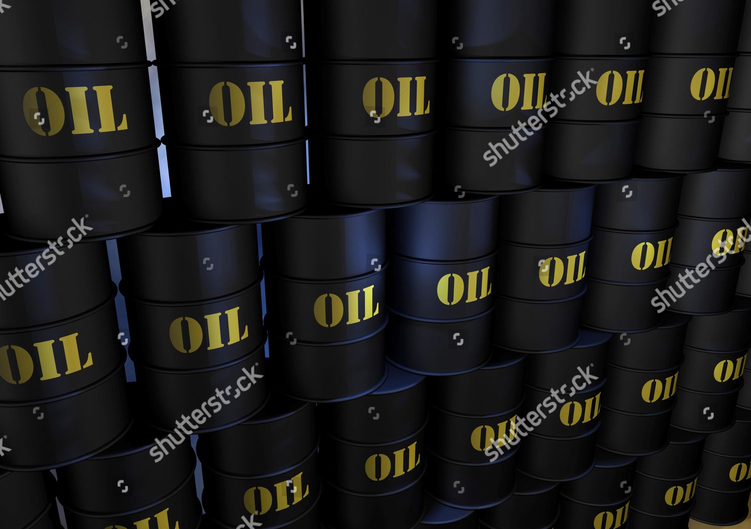 STACKED OIL BARRELS Editorial Stock Photo - Stock Image | Shutterstock