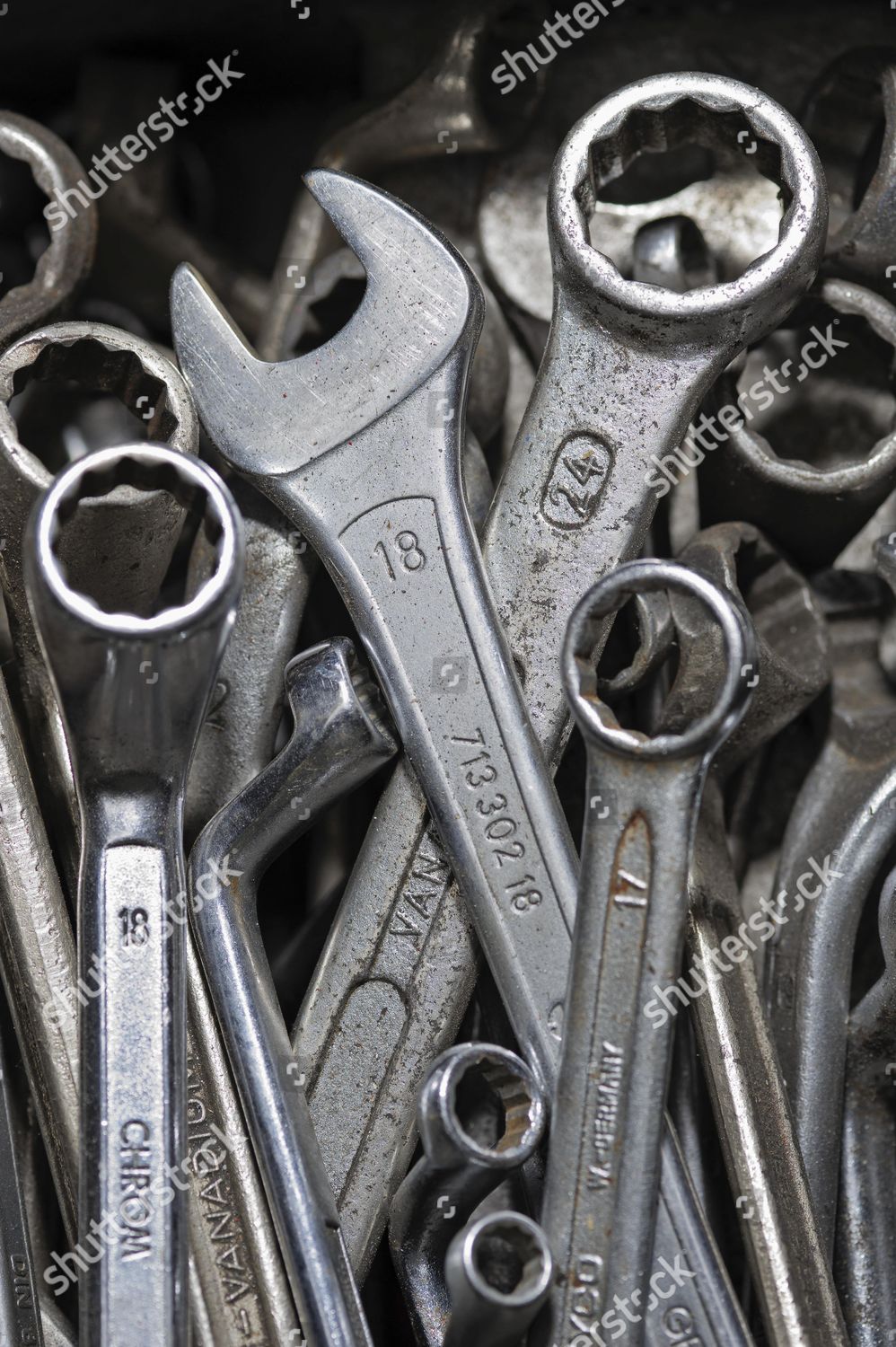 Various Wrenches Garage Editorial Stock Photo - Stock Image | Shutterstock