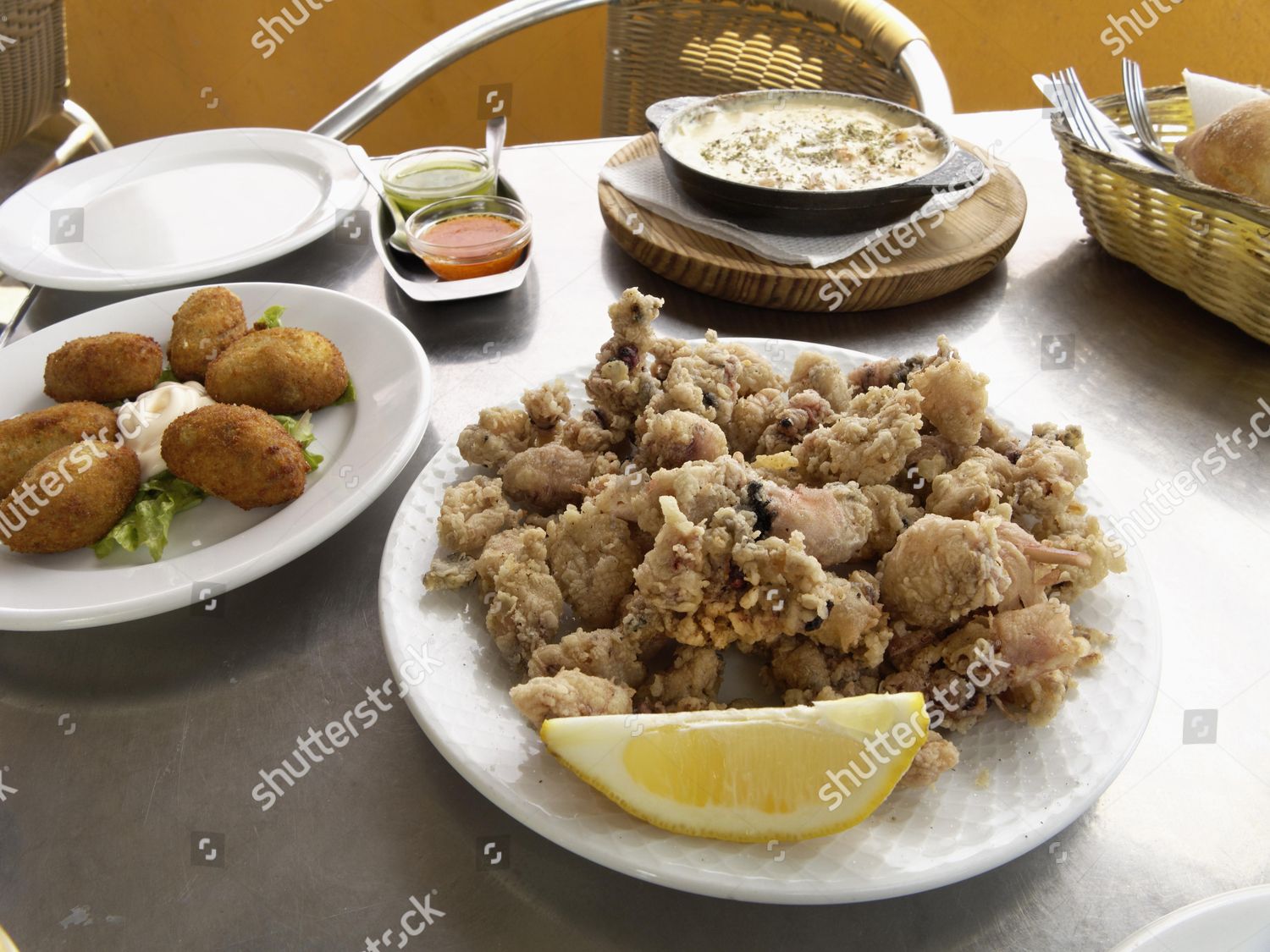 Chipirones Baby Squid Playa De Santiago Editorial Stock Photo - Stock ...