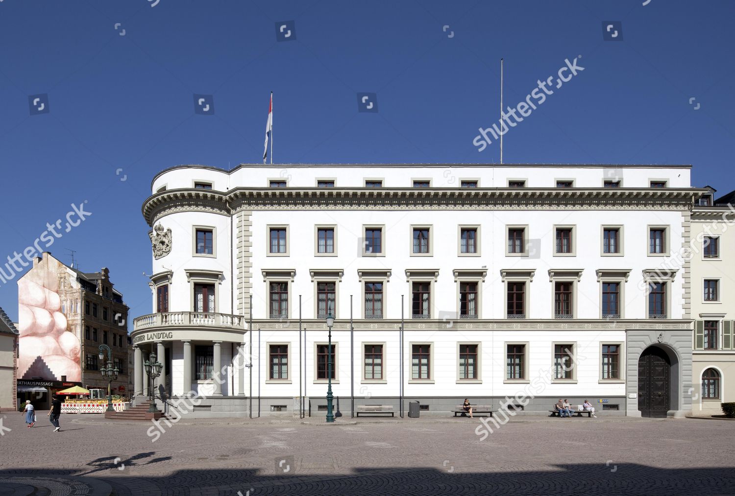 Hessian State Parliament Building Former City Editorial Stock Photo ...