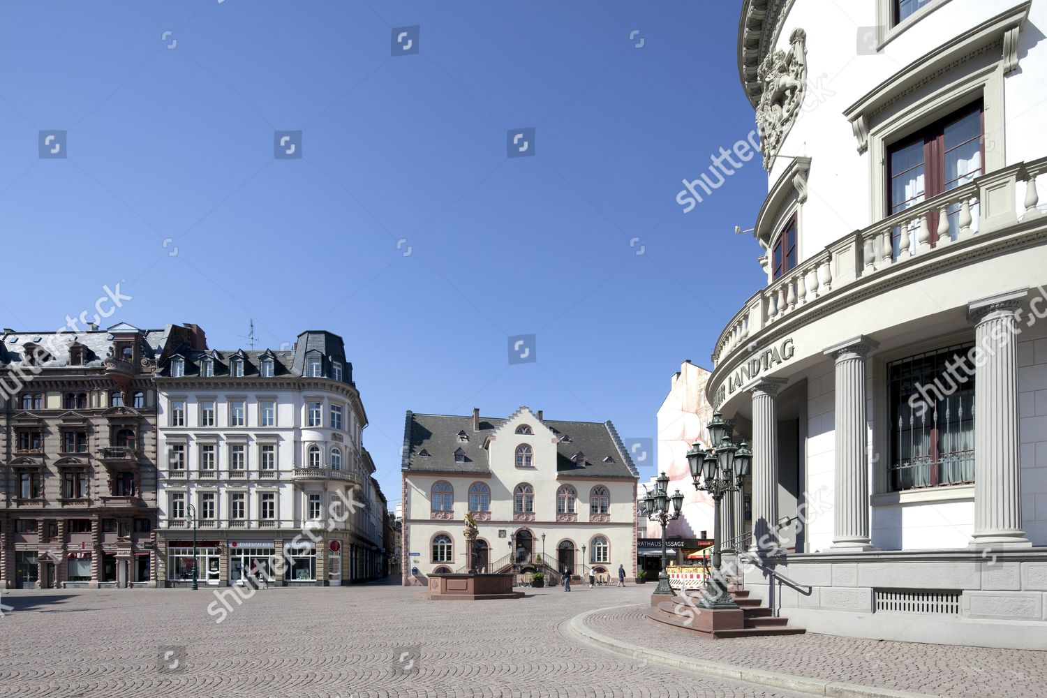 Hessian State Parliament Building Former City Editorial Stock Photo ...