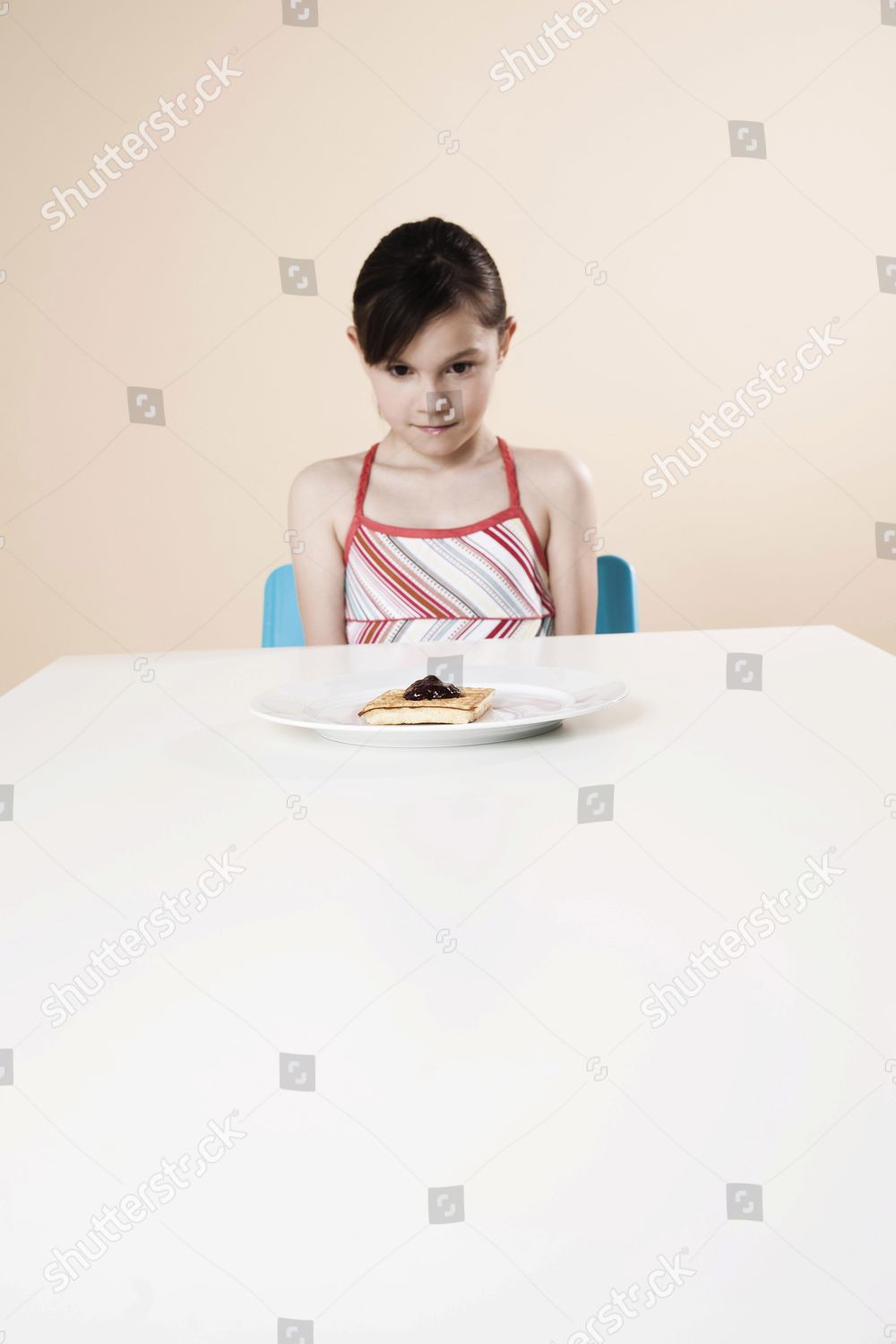 Model Released Girl Looking Hungrily Towards Editorial Stock Photo ...