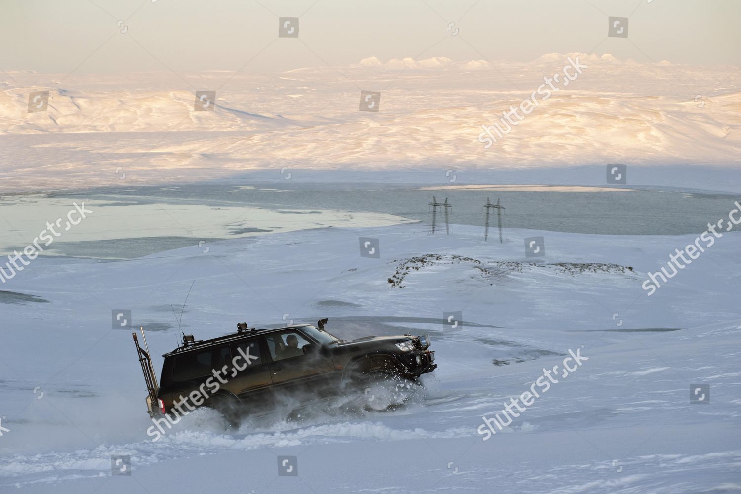 Super Jeep Driving Full Throttle Steep Editorial Stock Photo - Stock ...