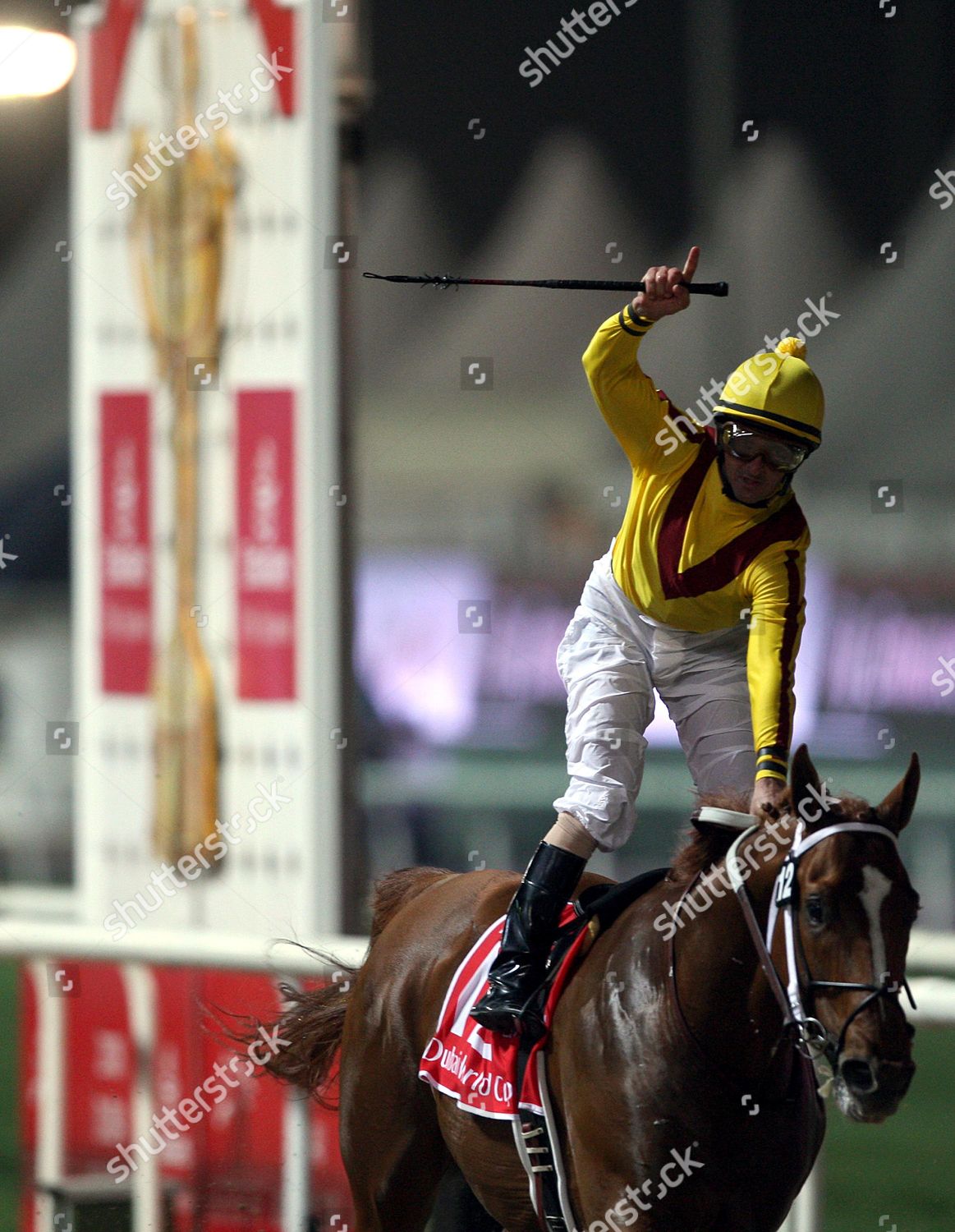 Jockey Robby Albarado Riding Curlin Us Editorial Stock Photo - Stock ...