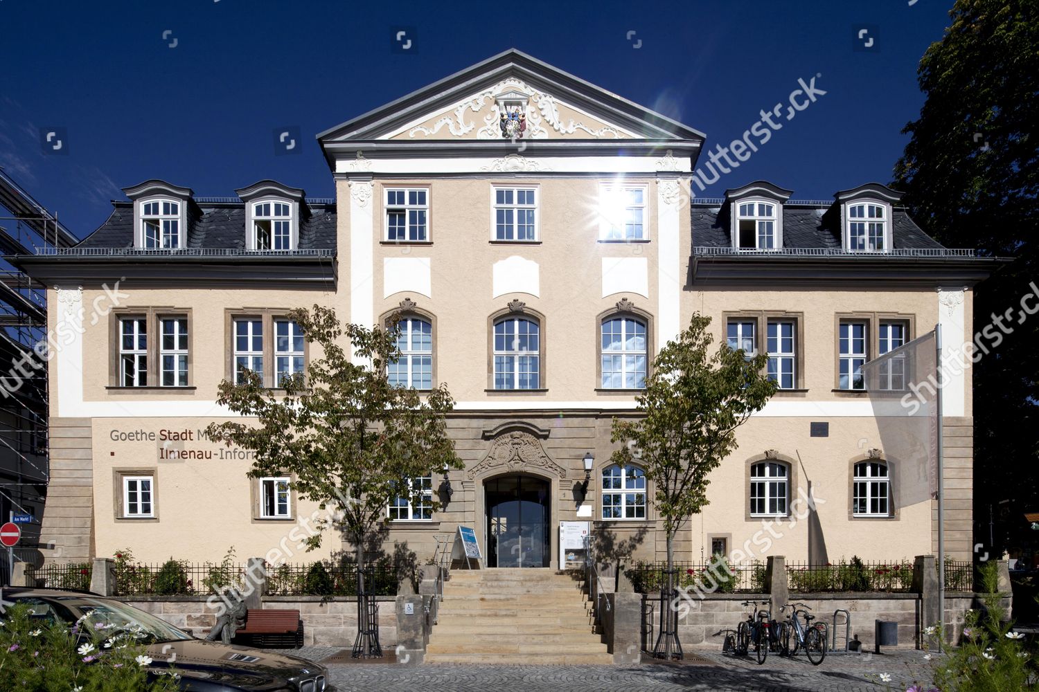 Goethestadtmuseum Goethe City Museum Altes Amtshaus Editorial Stock ...