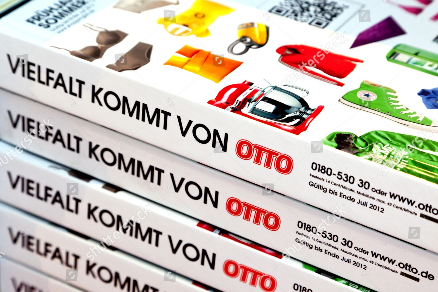 Otto Catalogue Stacked Catalogues Mail Order Editorial Stock Photo - Stock Image | Shutterstock