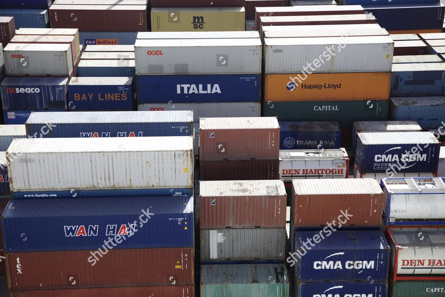Containers Port Muscat Oman Middle East Editorial Stock Photo - Stock ...