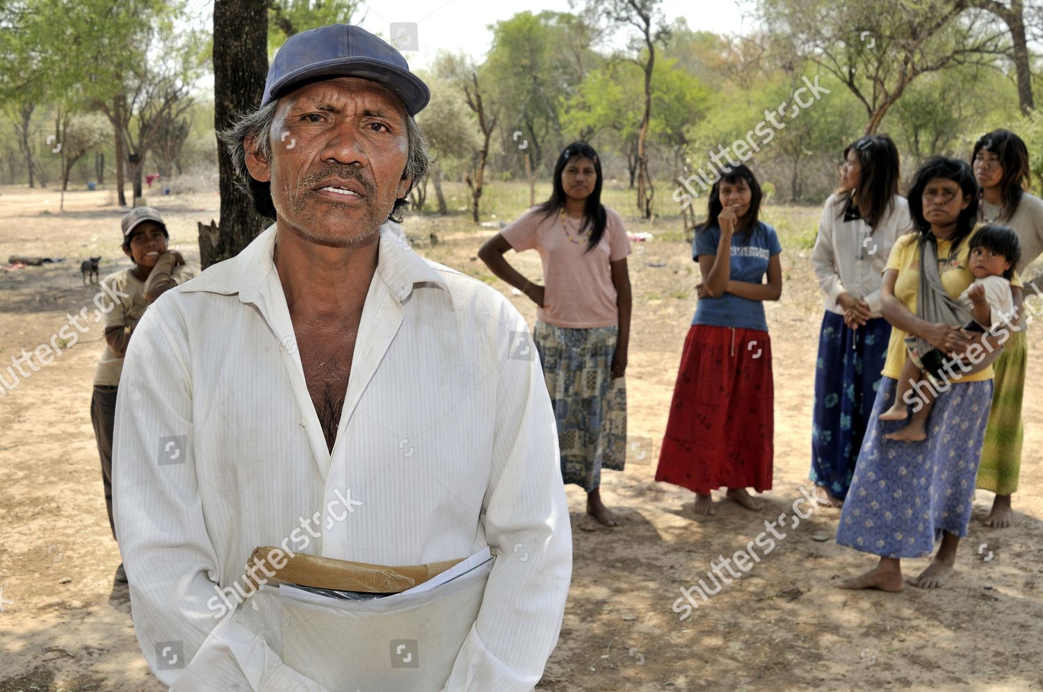 Indigenous Cacique Community Leader Wichi Indians Editorial Stock Photo ...