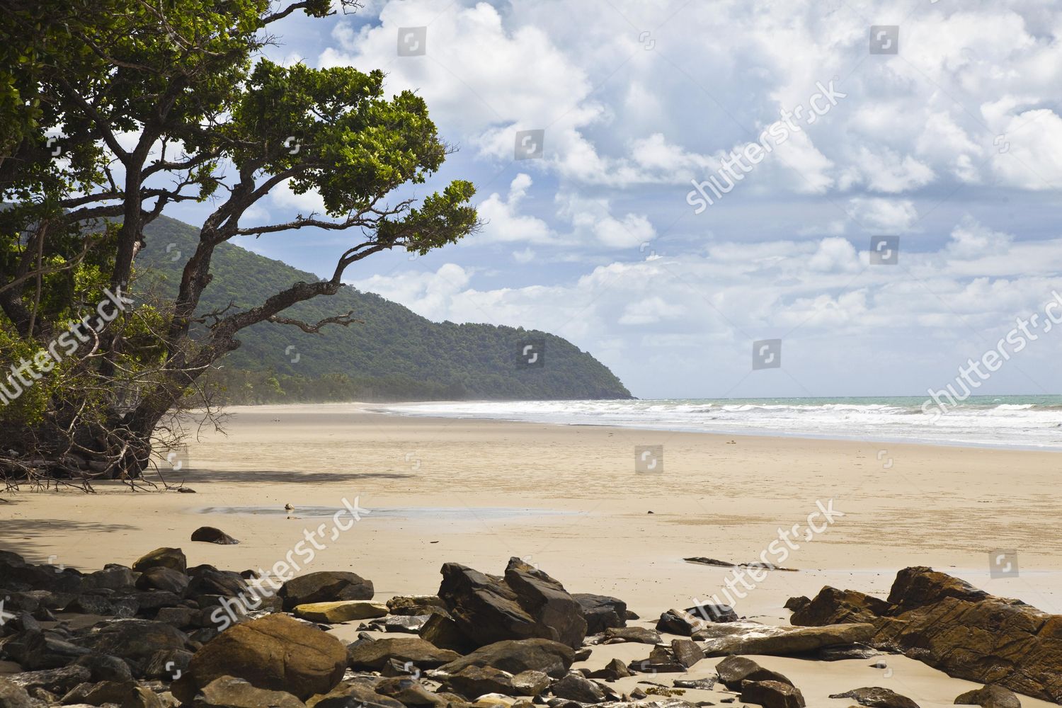 Noah Beach Sandy Beach Daintree National Editorial Stock Photo - Stock ...