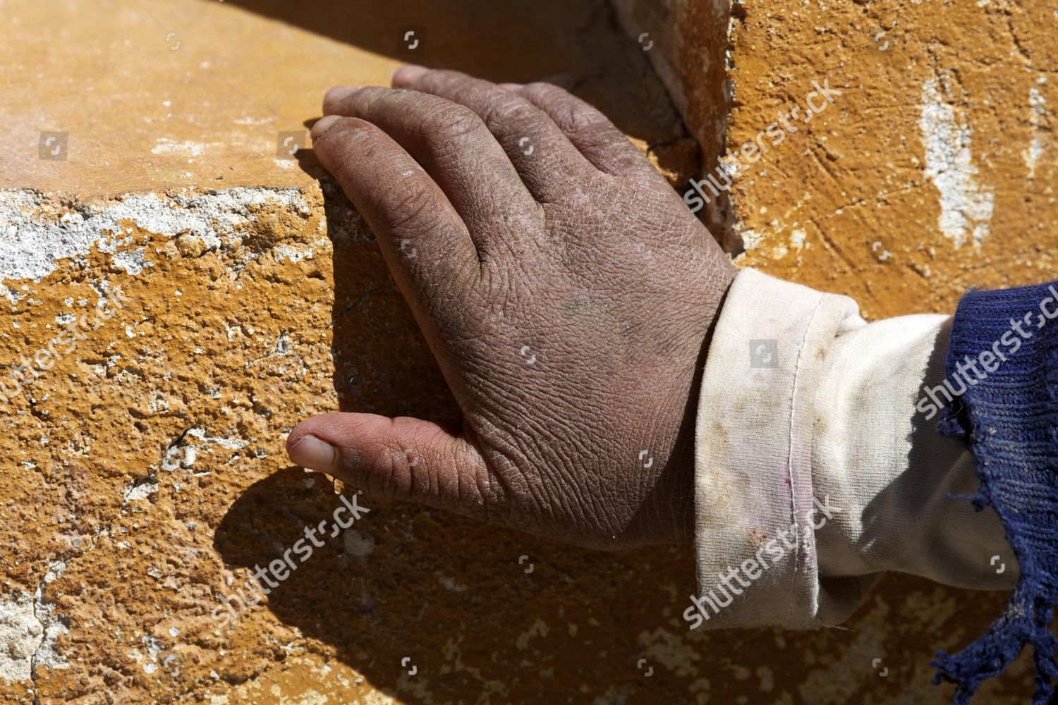 Hand Quechua Child Tanned By Sun Editorial Stock Photo - Stock Image ...
