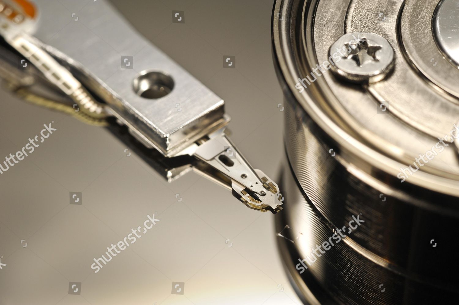 Actuator Arm Head Computer Hard Drive Editorial Stock Photo - Stock ...
