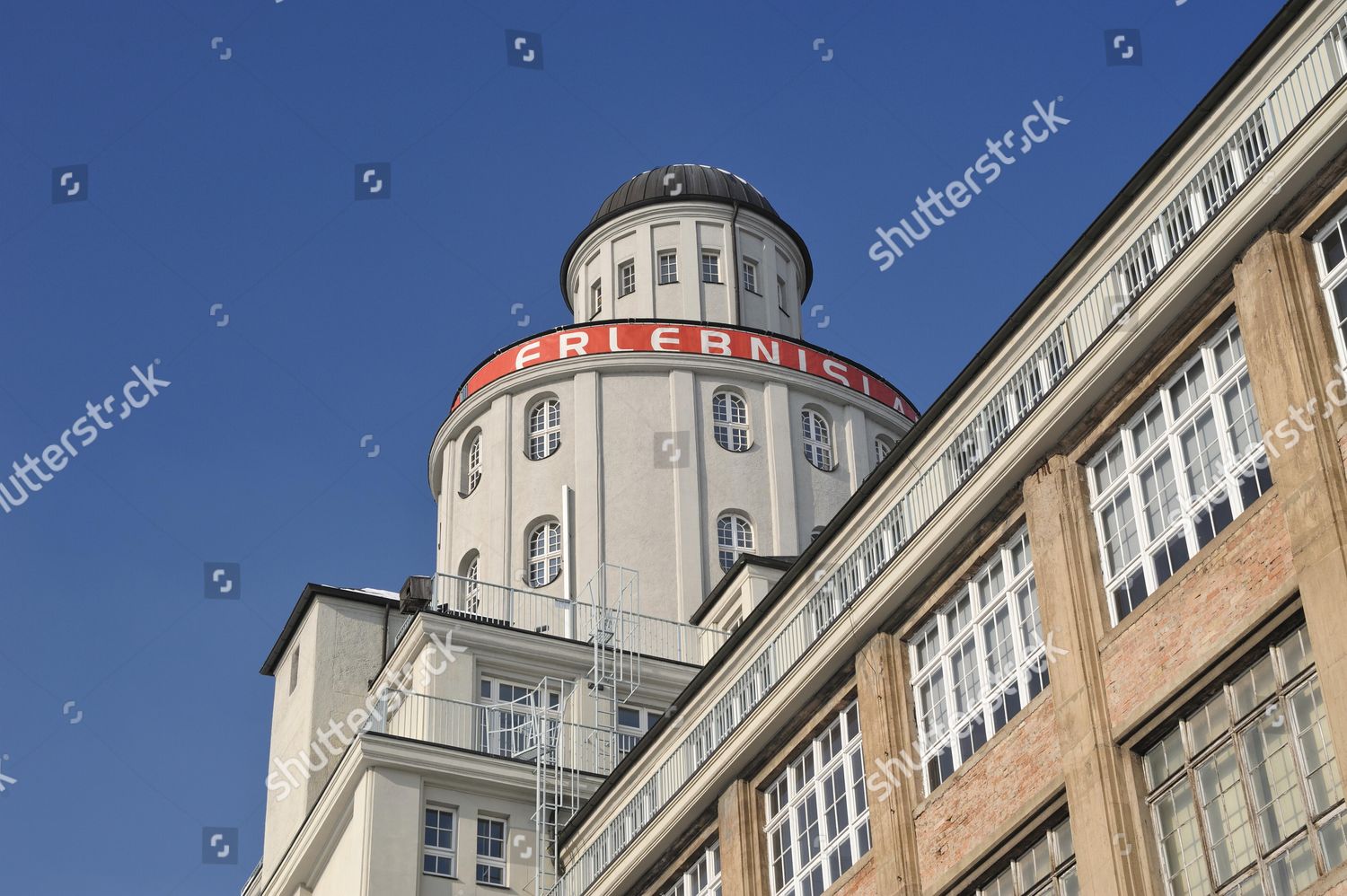 Pentacon Tower Ernemann Camera Factory Zeissikon Editorial Stock Photo ...