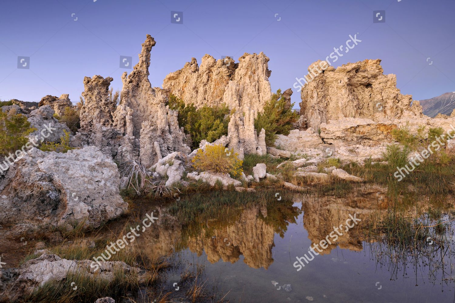 Dawn Sunrise Tufa Rocks Tufa Formations Editorial Stock Photo - Stock ...