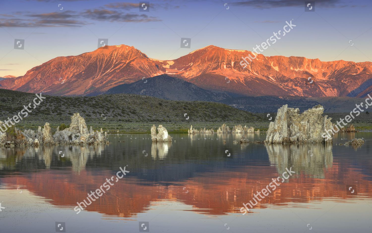 Dawn Sunrise Tufa Rocks Tufa Formations Editorial Stock Photo - Stock ...