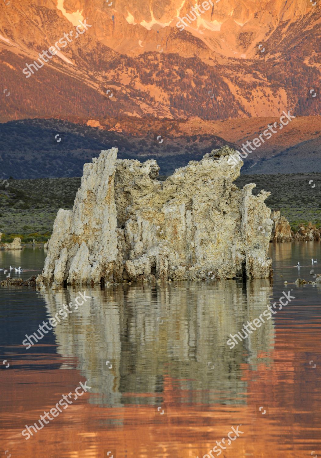 Dawn Sunrise Tufa Rocks Tufa Formations Editorial Stock Photo - Stock ...