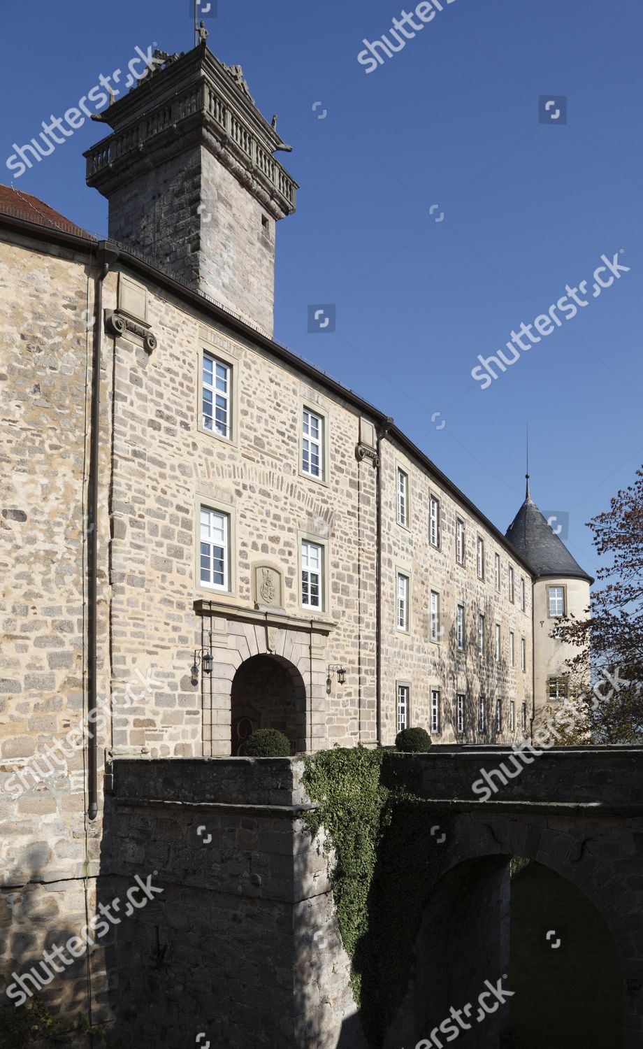 Schloss Waldenburg Castle Hohenlohe Badenwuerttemberg Germany Editorial ...