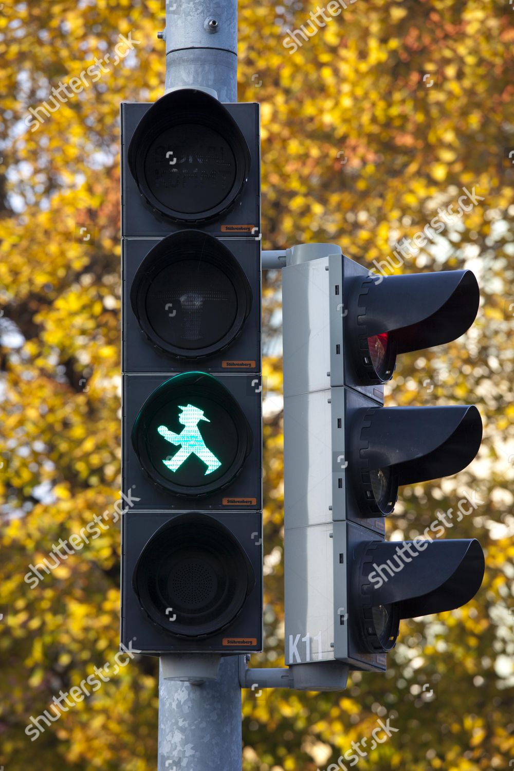 Traffic Lights Little Green Traffic Light Editorial Stock Photo - Stock ...