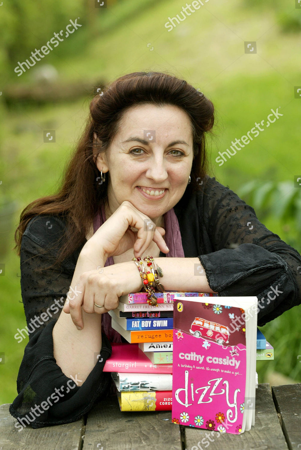 Cathy Cassidy Pictured Home Galloway Hills Editorial Stock Photo ...