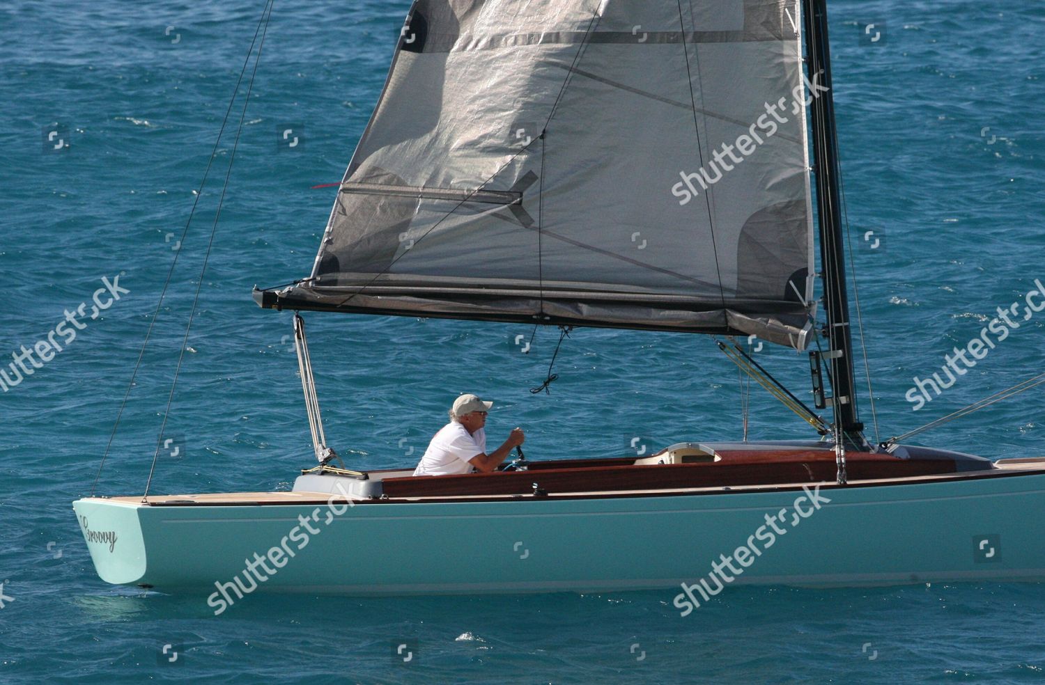 Jimmy Buffett Sailing His Boat Named Editorial Stock Photo - Stock ...