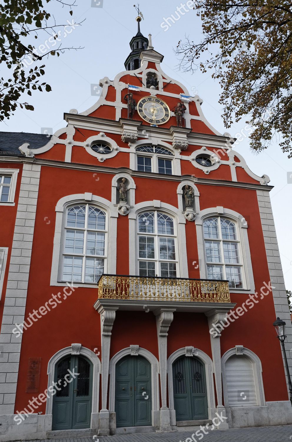 Renaissancestyle Town Hall Arnstadt Thuringia Germany Editorial Stock ...