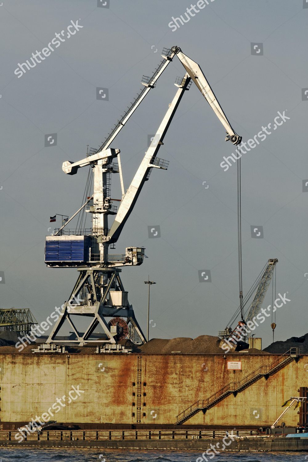 Quay Loading Crane Dk Recycling Formerly Editorial Stock Photo - Stock ...