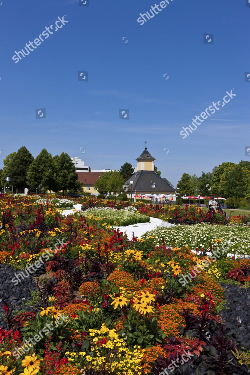 Kurpark Spa Park Bad Rappenau Badenwuerttemberg Editorial Stock Photo ...