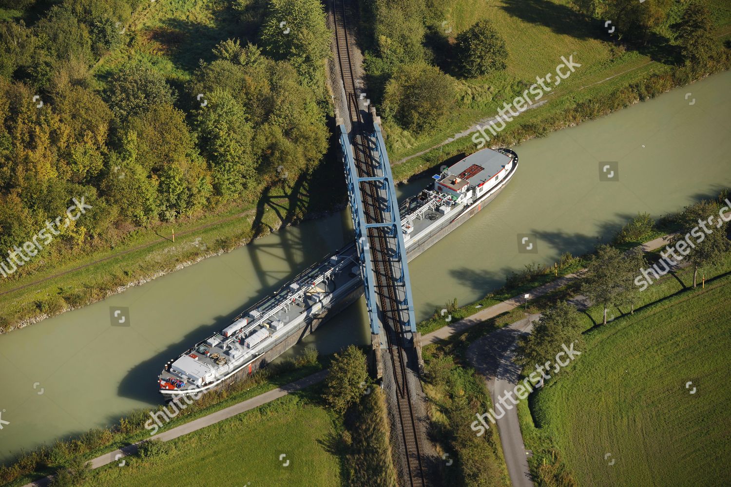 Aerial View Cargo Ship Stuck Under Editorial Stock Photo - Stock Image ...