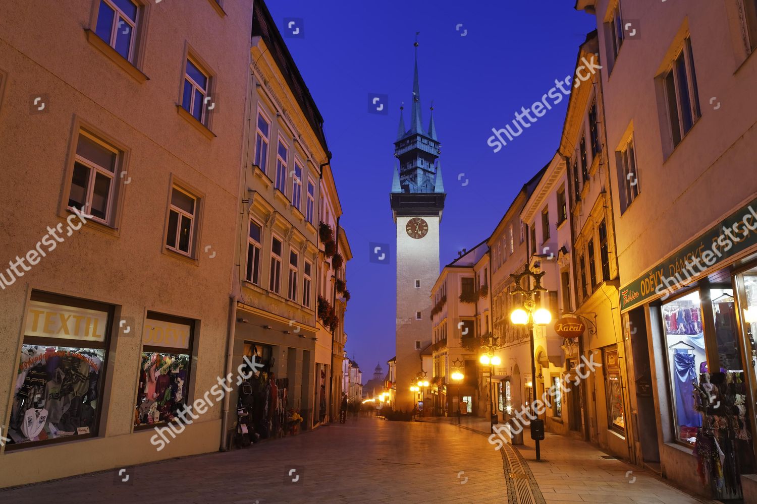 Town Hall Tower Historic Town Znojmo Editorial Stock Photo - Stock ...