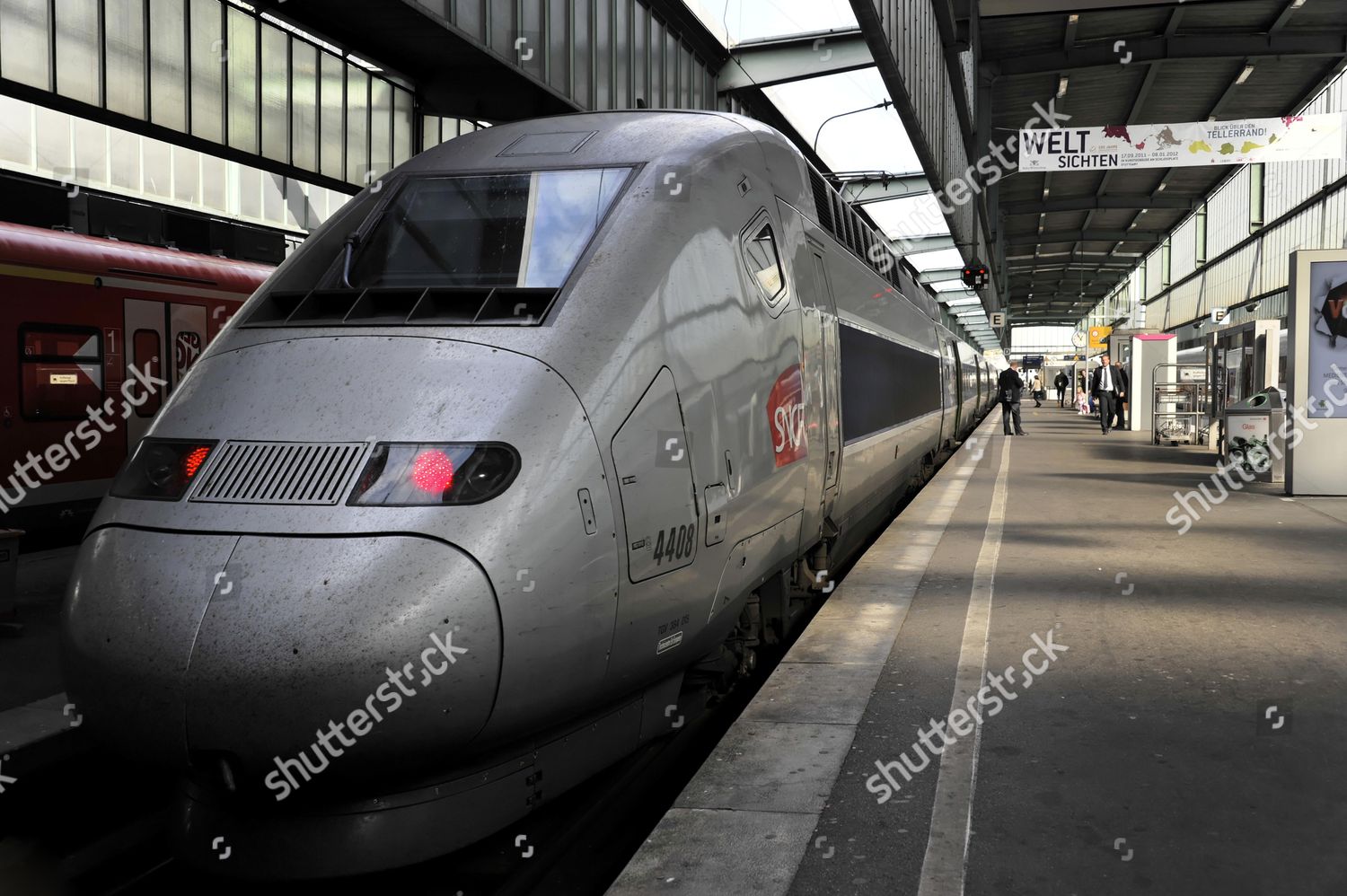Tgv French High Speed Train Stuttgart Editorial Stock Photo - Stock ...
