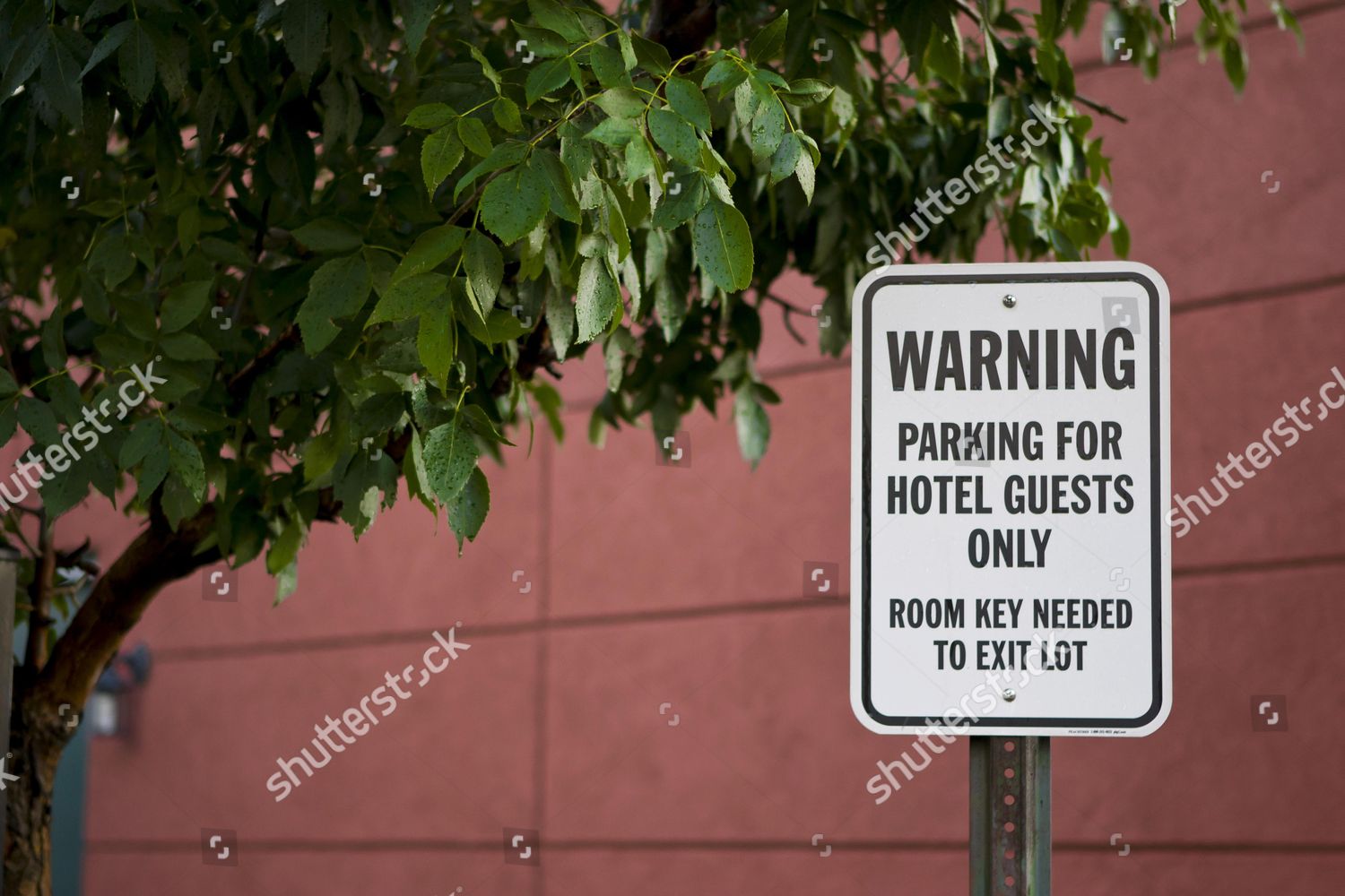Notice Use Car Park Elizabeth Hotel Editorial Stock Photo - Stock Image ...