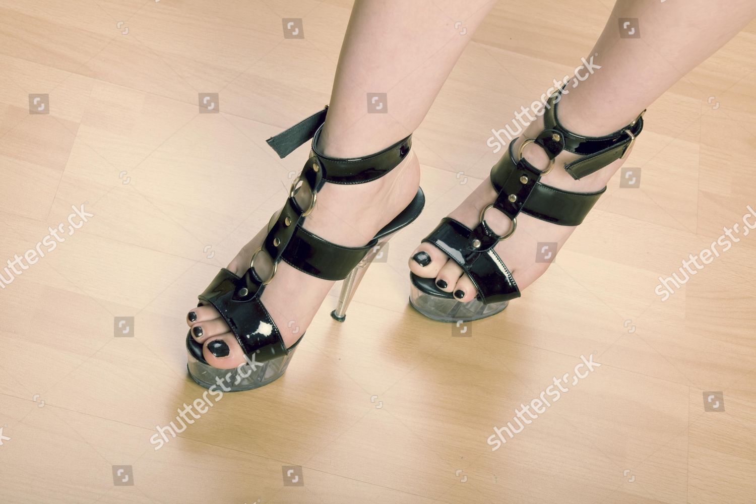 Model Released Woman Shoes High Heels Editorial Stock Photo - Stock ...